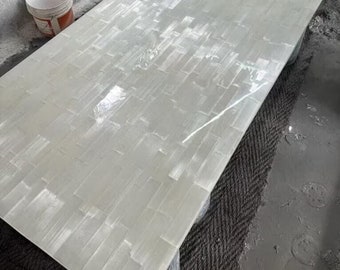 Rectangular Shape Amethyst Stones Countertop / Dining Table - Etsy