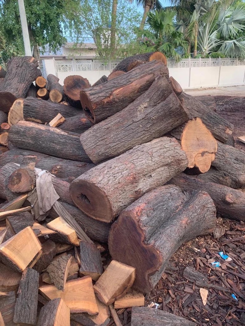 Black Acacia Wood Epoxy Resin Table, Dining/ Bar Top Table, Live Edge ...