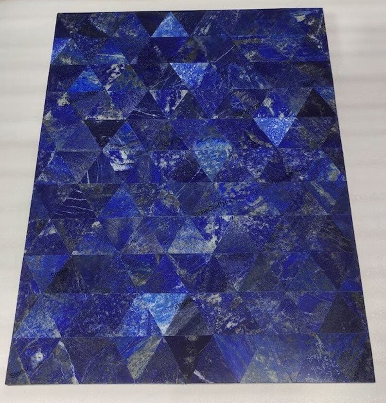 Lapis Lazuli Coffee Table, Blue Marble Table, Lapis Lazuli Center Table ...