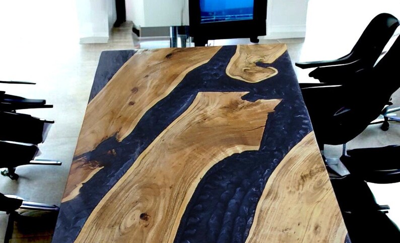 Luxury Epoxy Office Meeting Table Top for Conference Room Interior ...