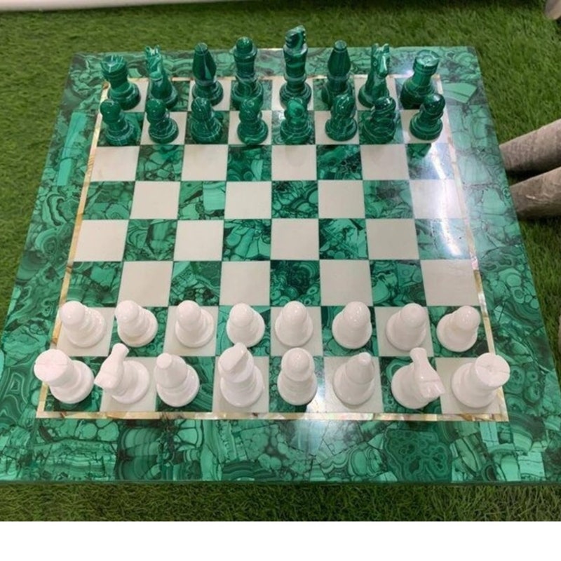 Stone Chess Set - Etsy