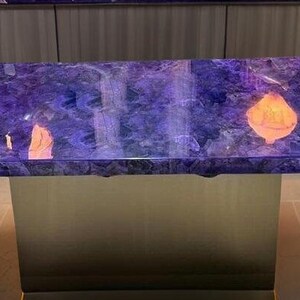 Kitchen Island Buffet Countertop Rectangle Table Top Made of Natural ...