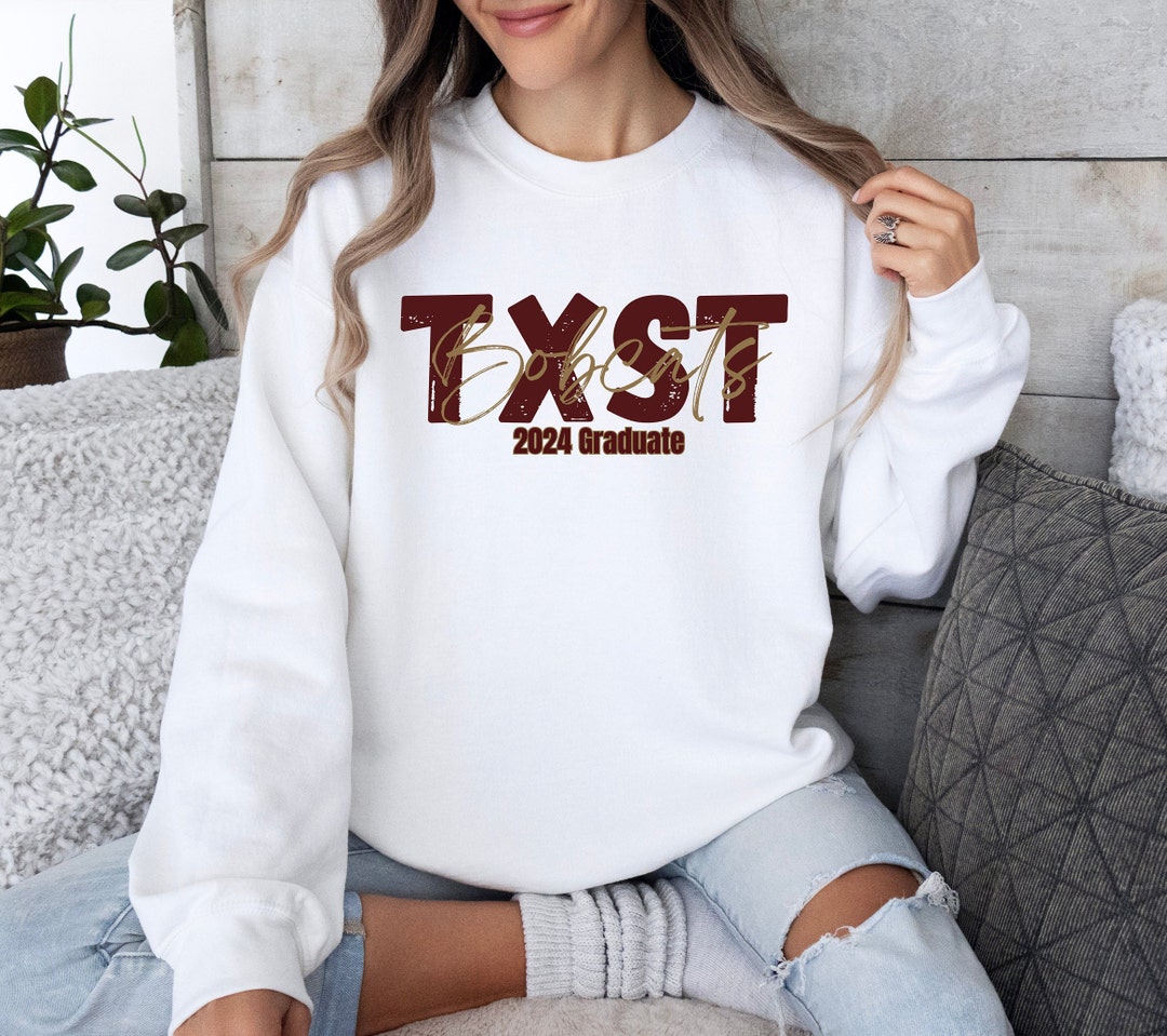 Texas State 2024 Graduate Unisex Heavy Blend™ Crewneck Sweatshirt, TXST ...
