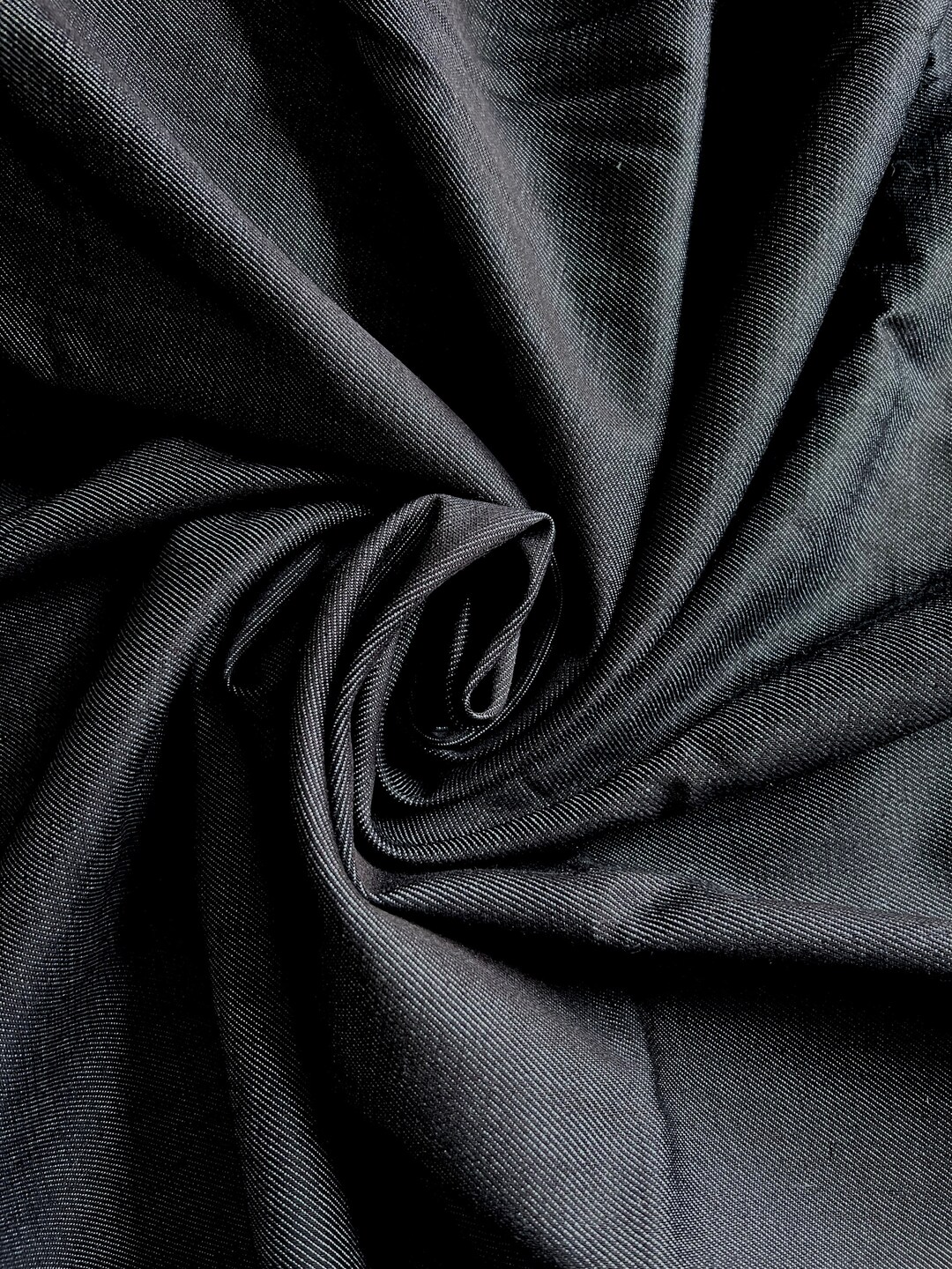 Dark Navy Denim Fabric, Soft Pants Denim, Fabric by the Yard, Garment ...