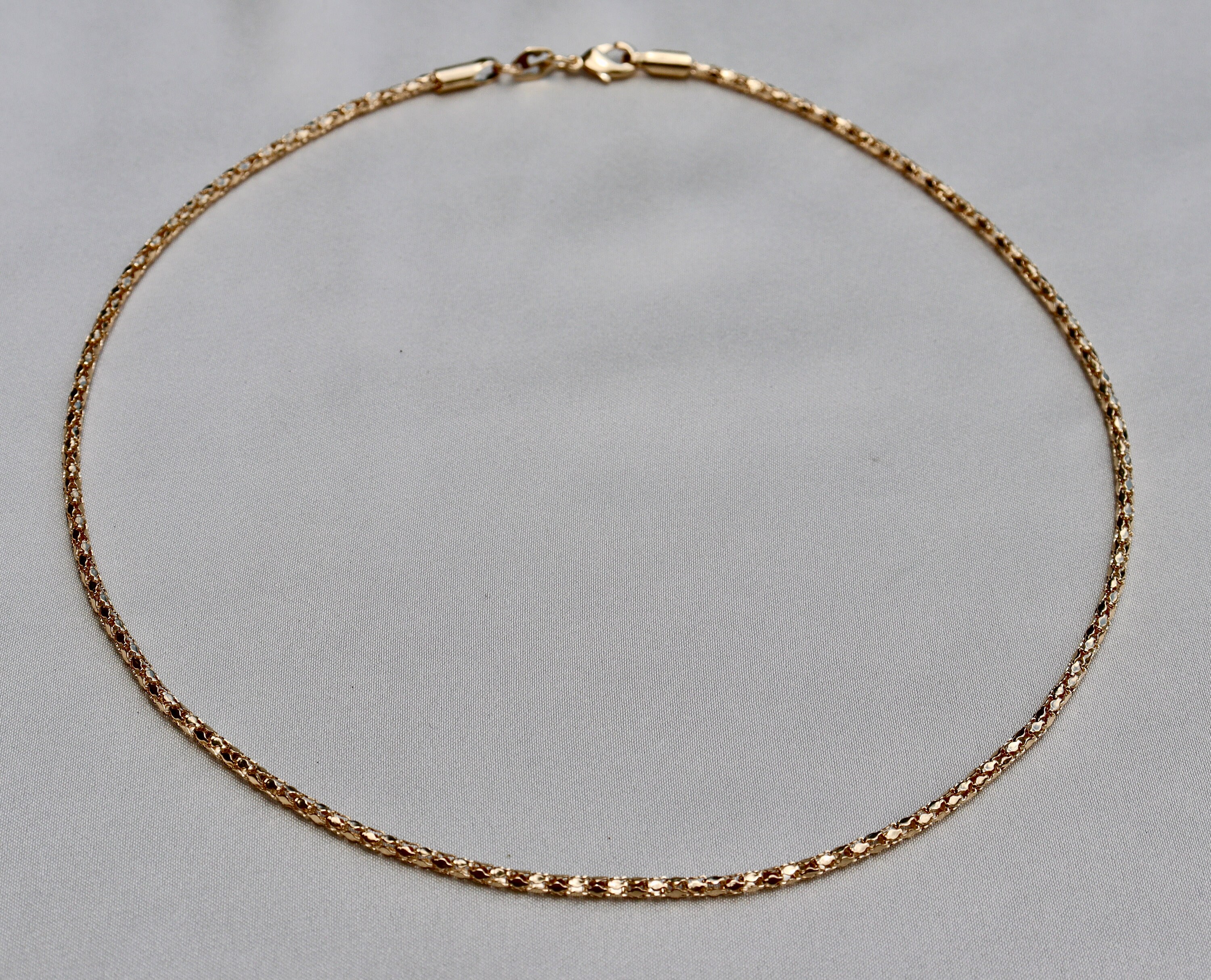 Round Flexible Link Chain Cylindrical Link Bead Chain | Etsy