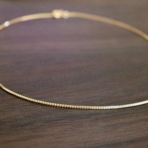 Simple Chain Necklace | Delicate Chain | Layering Necklace | 18k Gold ...
