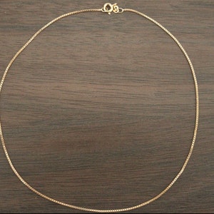 Simple Chain Necklace | Delicate Chain | Layering Necklace | 18k Gold ...