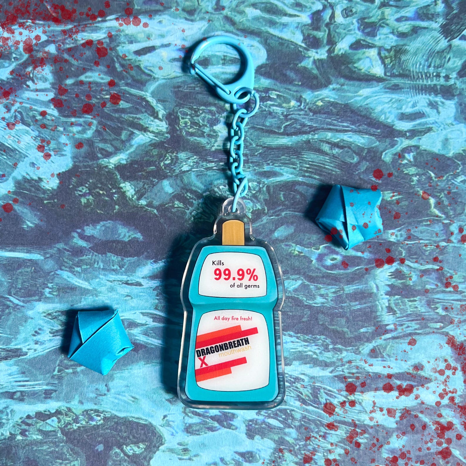 Mouthwashing Shaker Keychains - Etsy