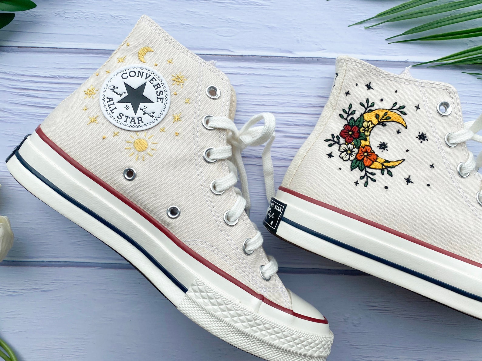 Converse High Tops Custom/ Converse Chuck Taylor 1970s - Etsy