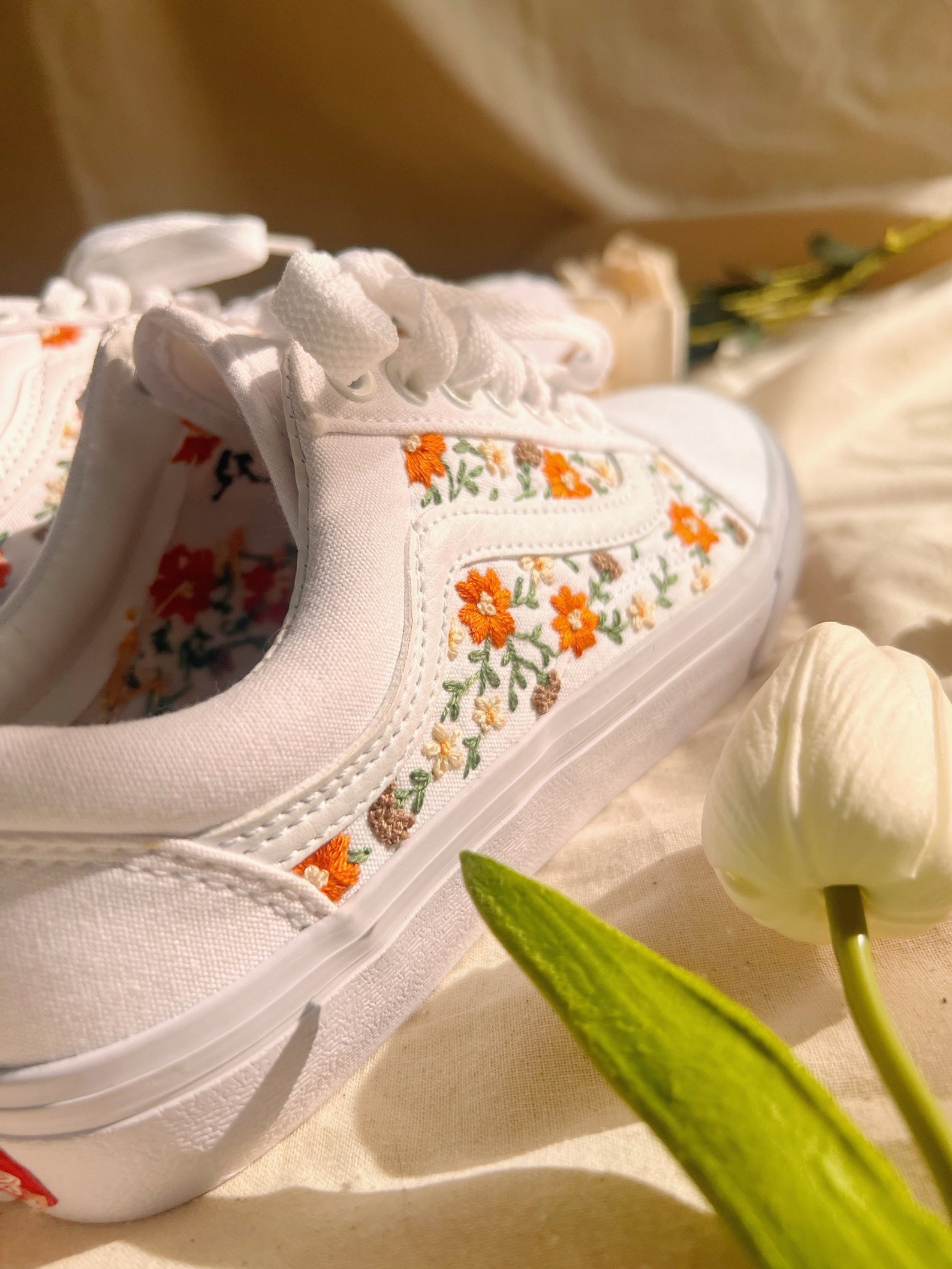 Custom Vans Shoes/ Embroidered Shoes/ Embroidered Vans Sweet - Etsy