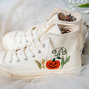 Embroidered Converse/custom Converse Chuck Taylor 1970s/custom ...