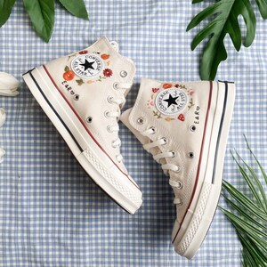 Converse Chuck Taylor 1970s Embroidery/ Custom Converse/ Embroidered ...