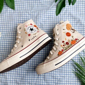 Converse Chuck Taylor 1970s Embroidery/ Custom Converse/ Embroidered ...