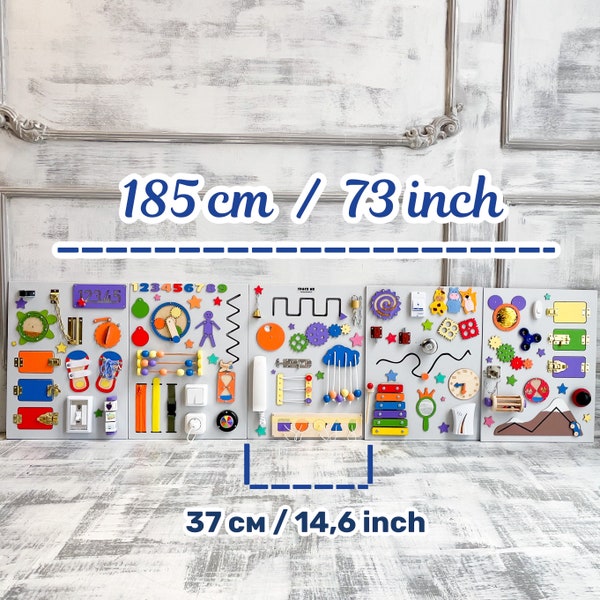 Montessori Big Busy Board - Etsy