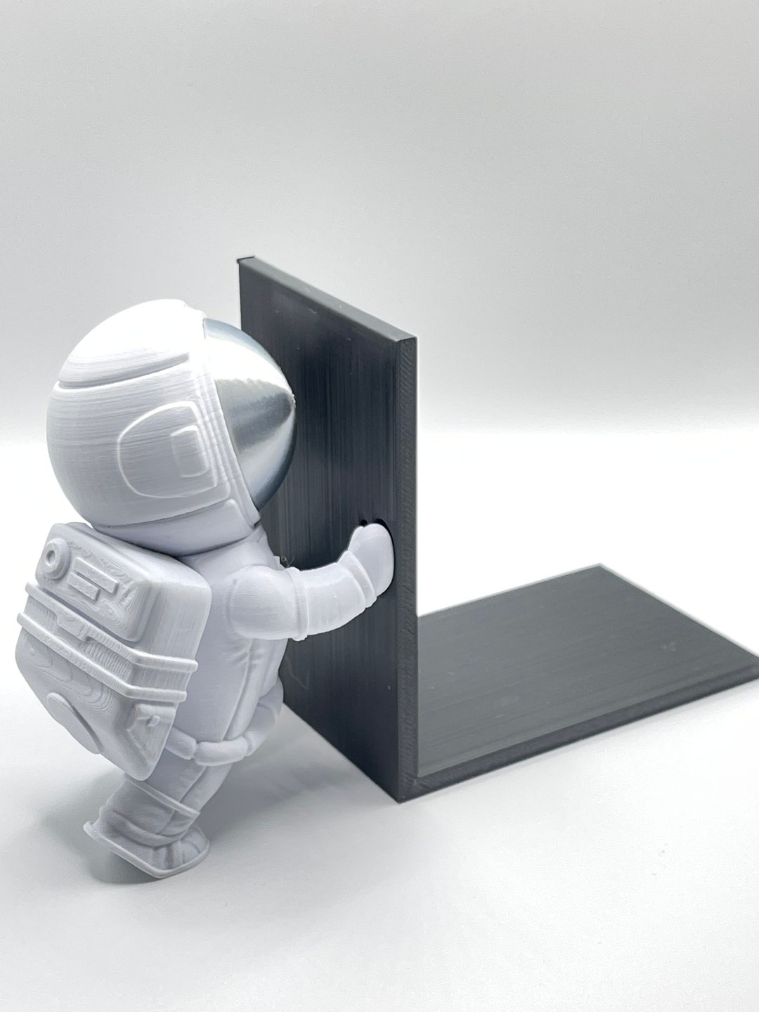 Astronaut and Moon Bookends - Etsy