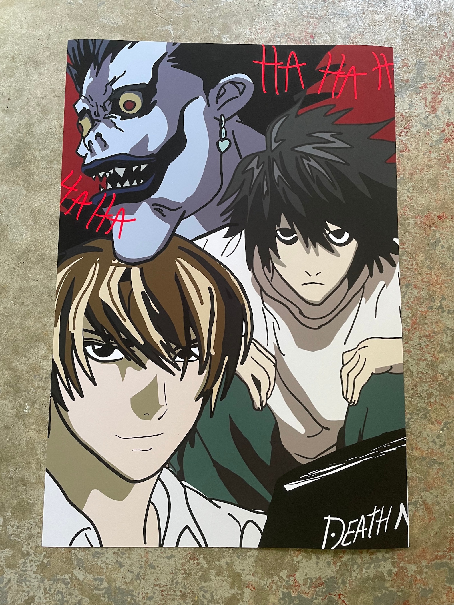 Death Note Poster Anime Poster Death note Print | Etsy