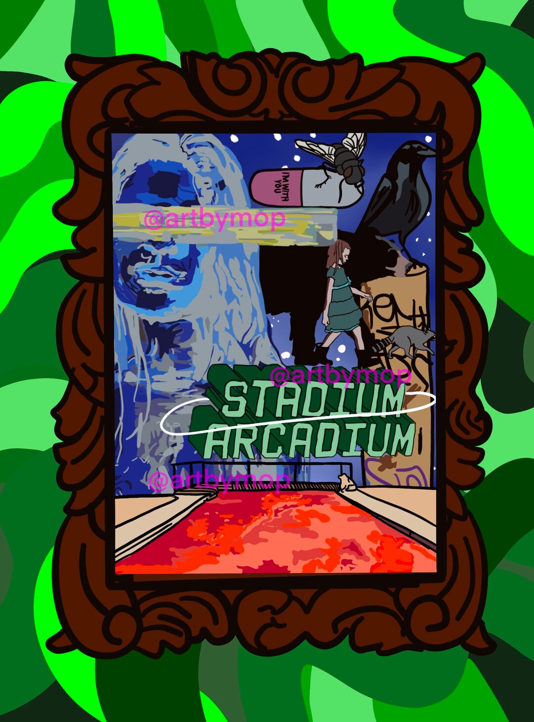 Red Hot Chili Pepper Poster Rhcp Print Band Poster Rock N - Etsy