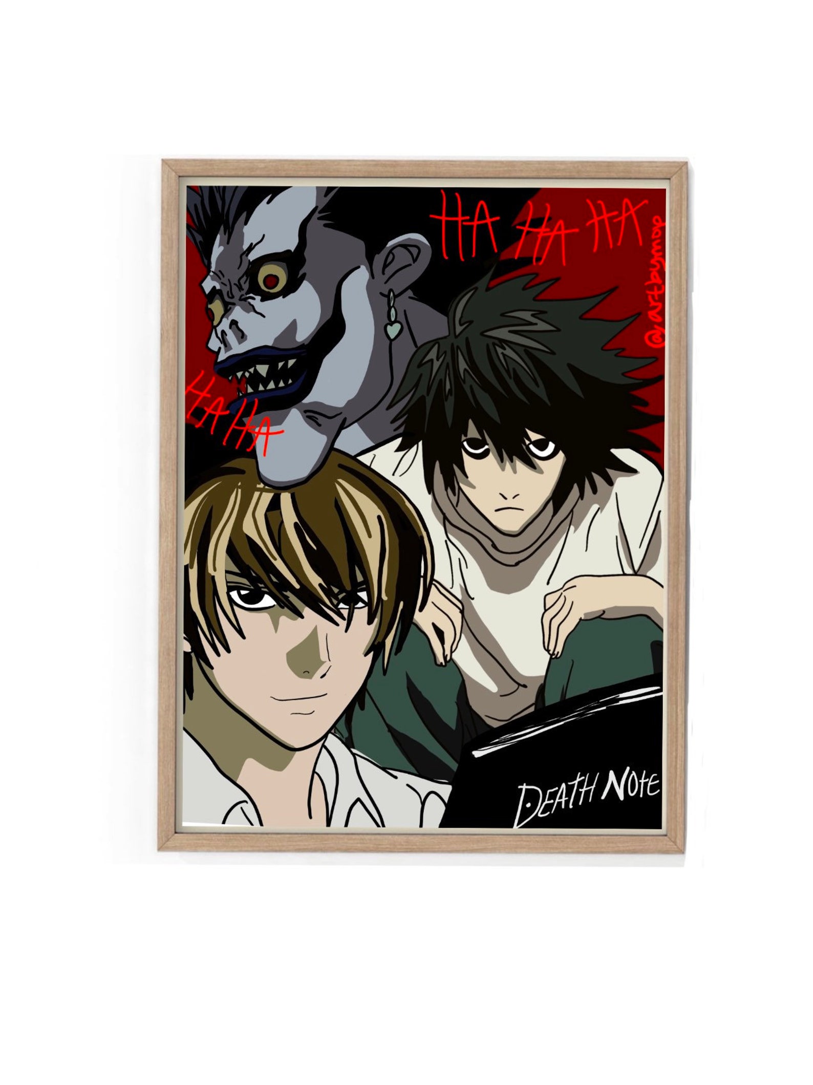 Death Note Poster Anime Poster Death note Print | Etsy