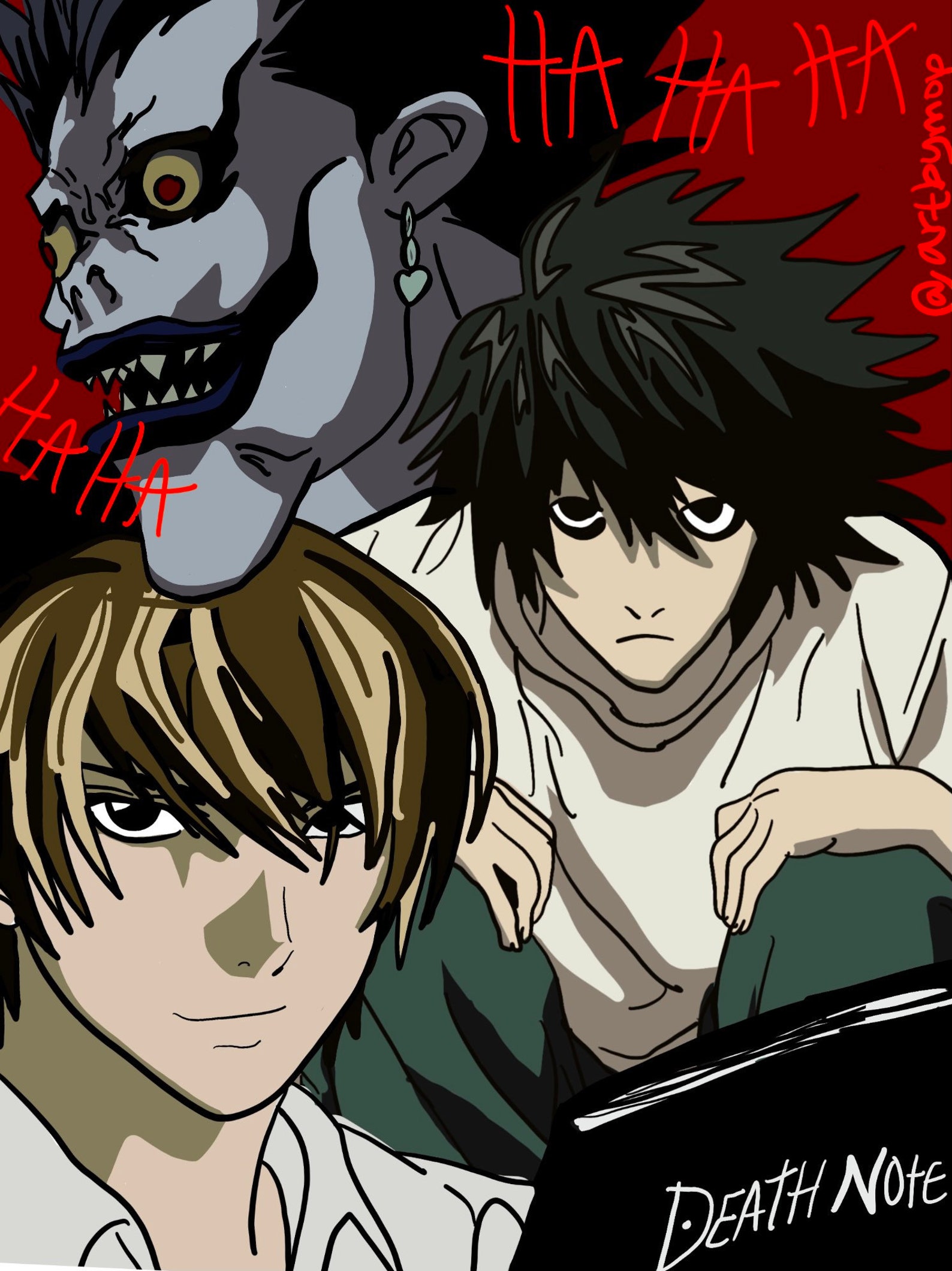 Death Note Poster Anime Poster Death note Print | Etsy