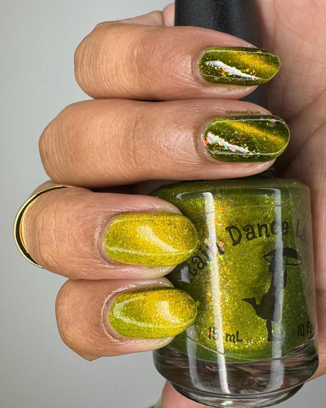 Olive Green Magnetic Nail Polish- Shadow Flower Power - Etsy