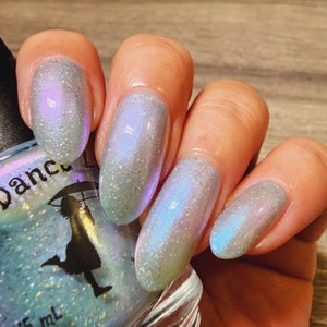 Baby Blue Holo Flake Polish Morana - Etsy