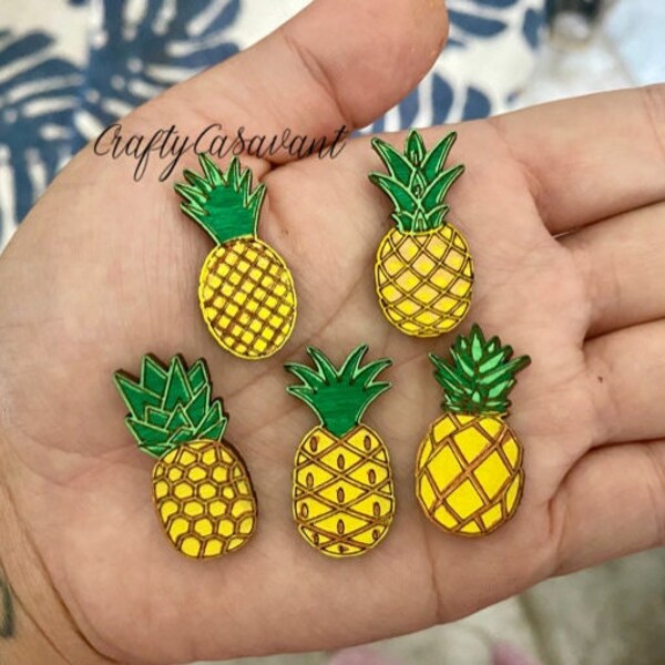 Pineapple Pin - Etsy