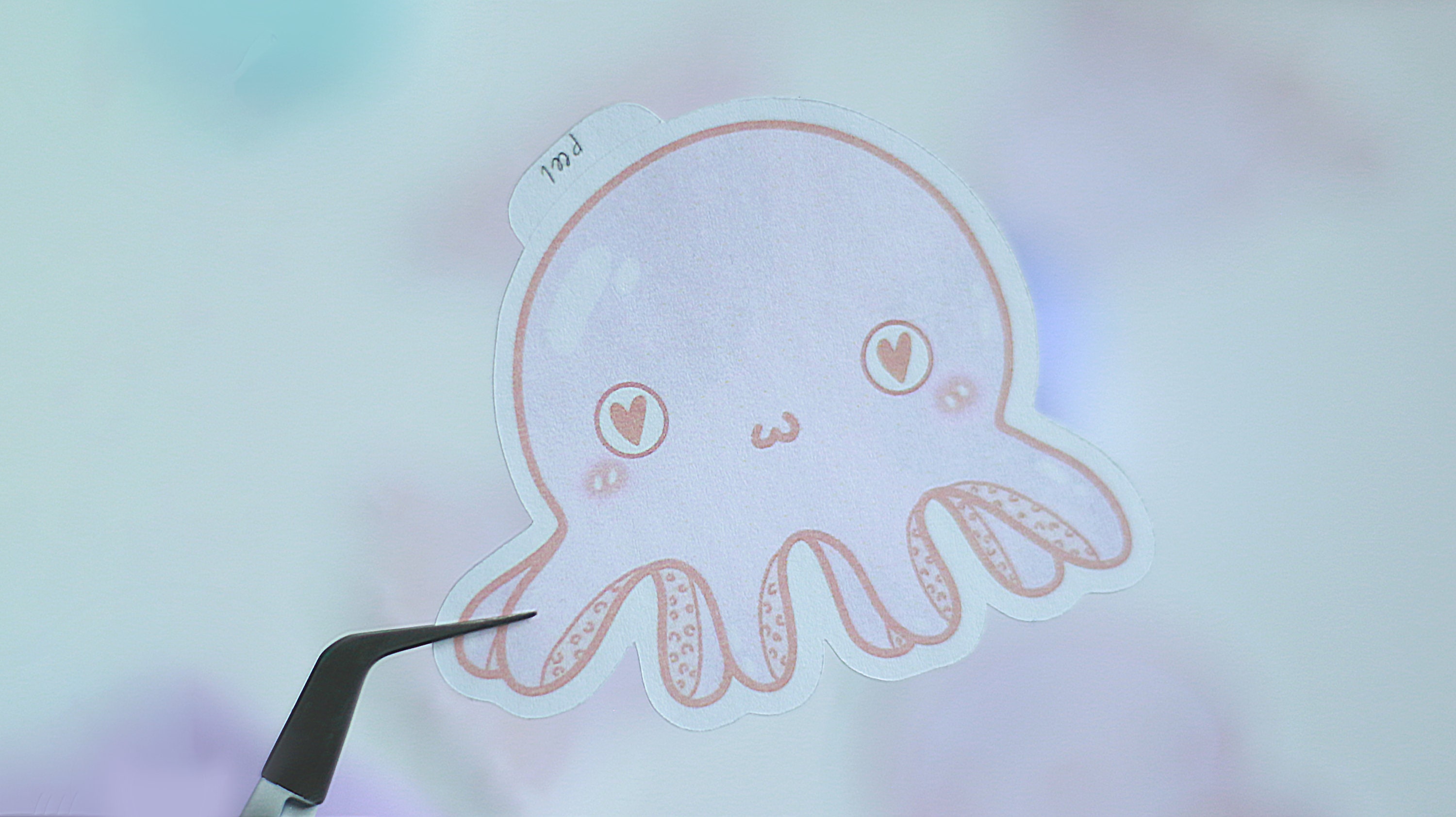 Tako-pus Die Cut Sticker Bullet Journal Stickers Planner - Etsy