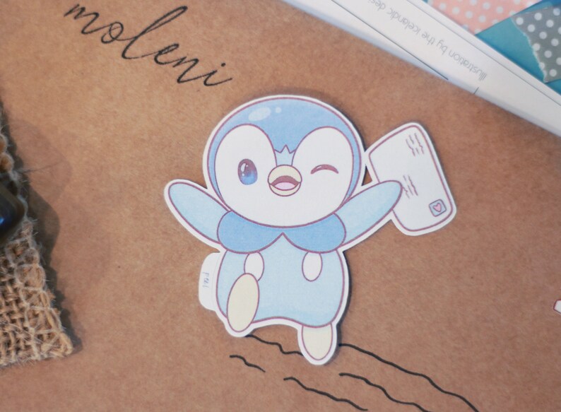 Pokemon Mail Die Cut Sticker Bullet Journal Stickers - Etsy