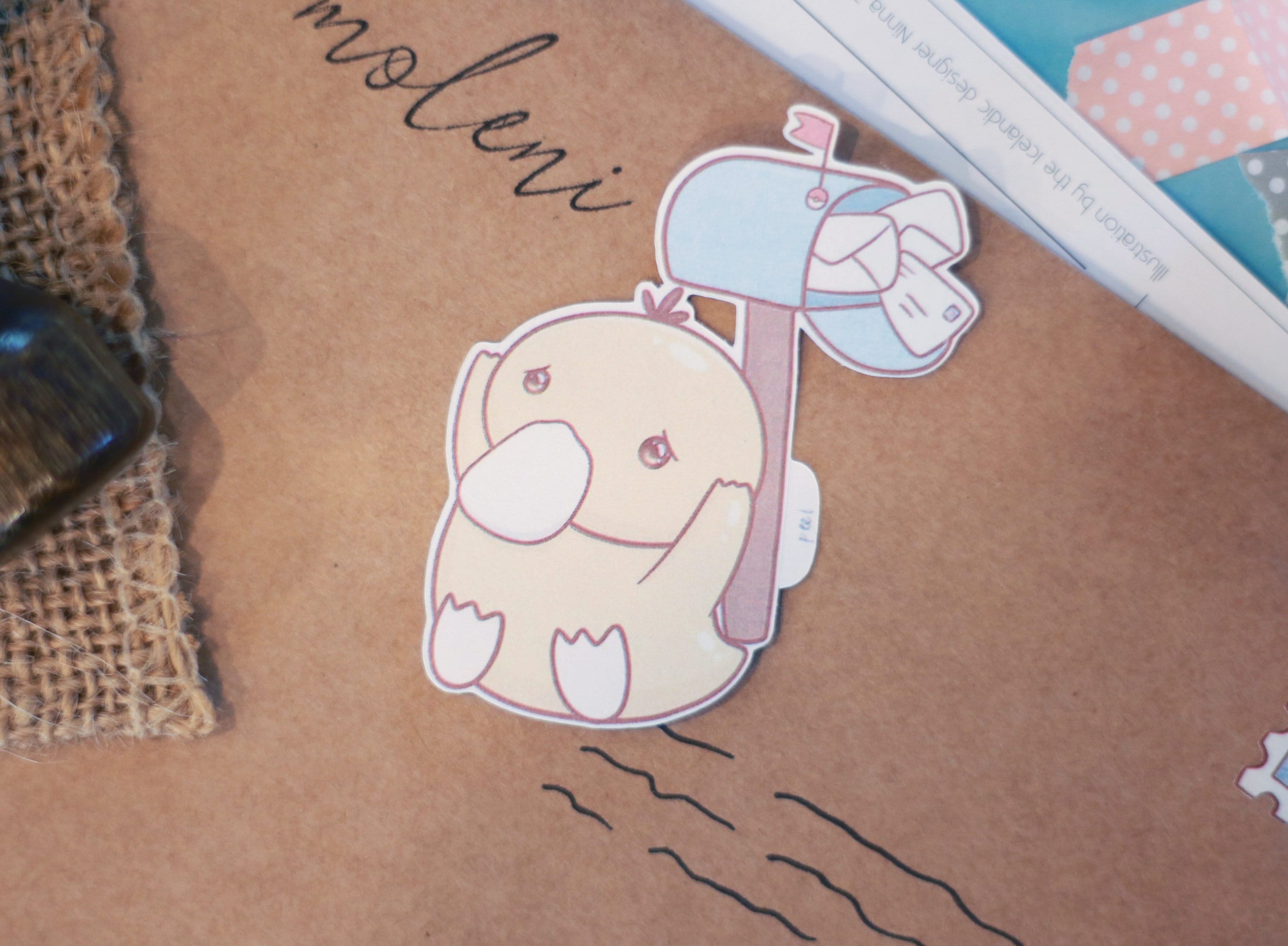 Pokemon Mail Die Cut Sticker Bullet Journal Stickers - Etsy