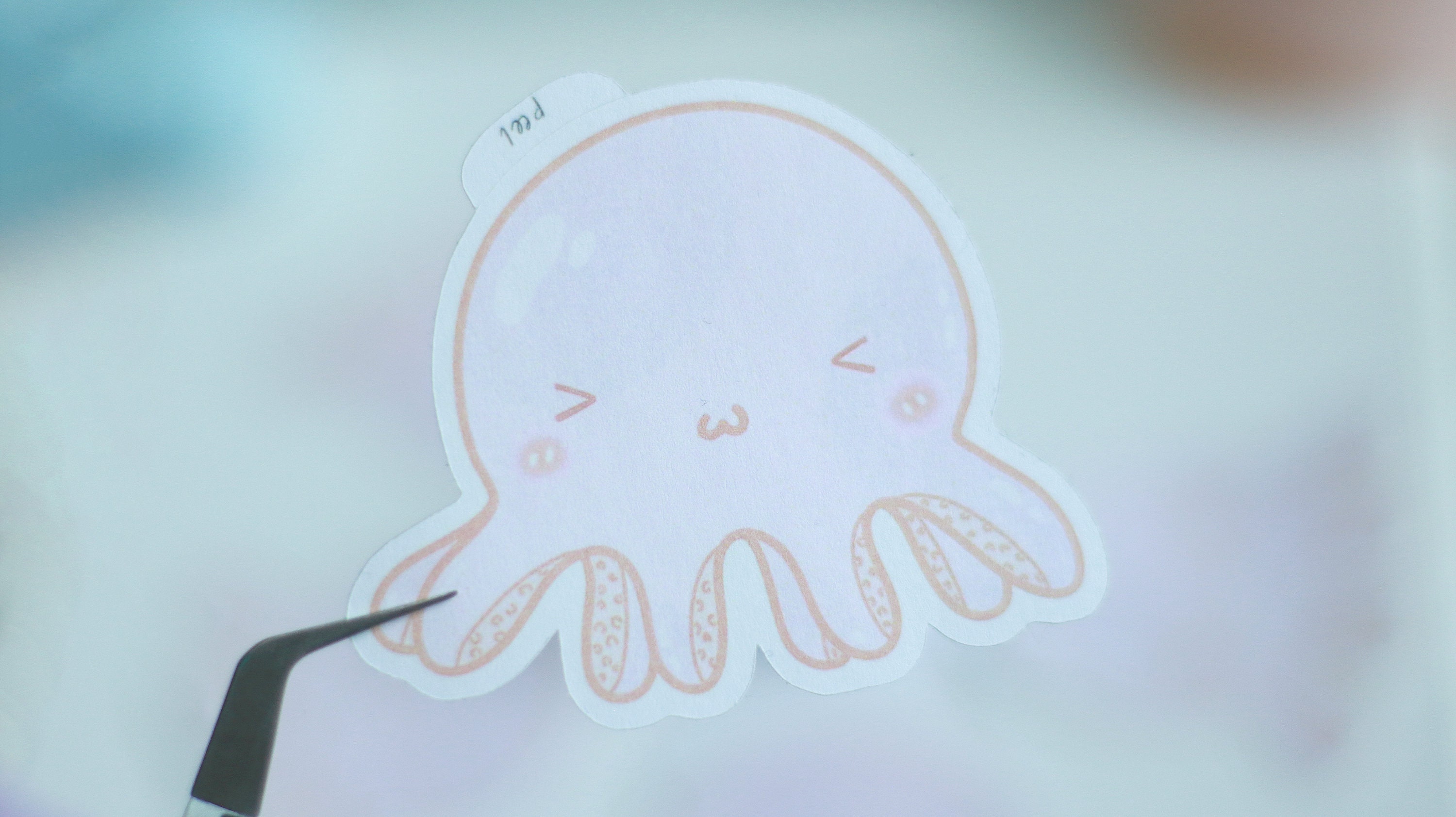 Tako-pus Die Cut Sticker Bullet Journal Stickers Planner - Etsy