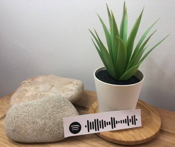 Spotify Vinyl Decal Label Sticker Scannable Song Code - Etsy