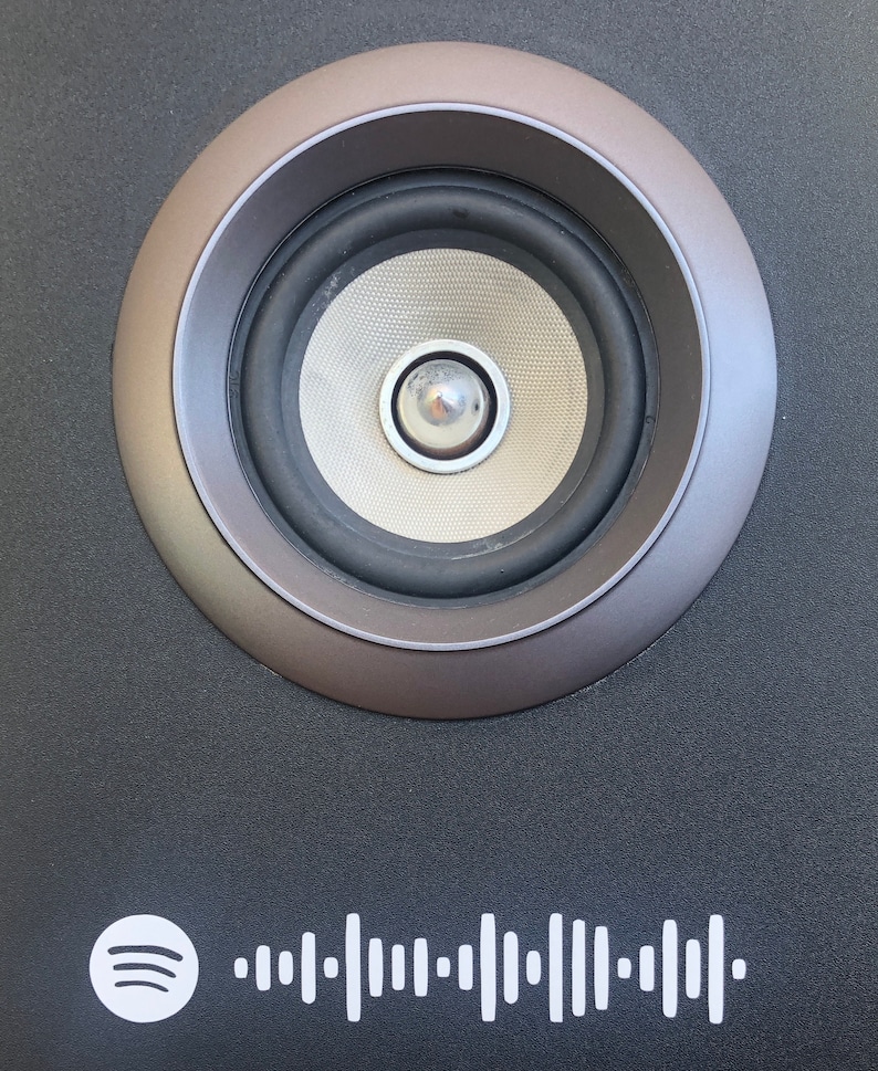 Spotify Vinyl Decal Label Sticker - Scannable - Song Code ...