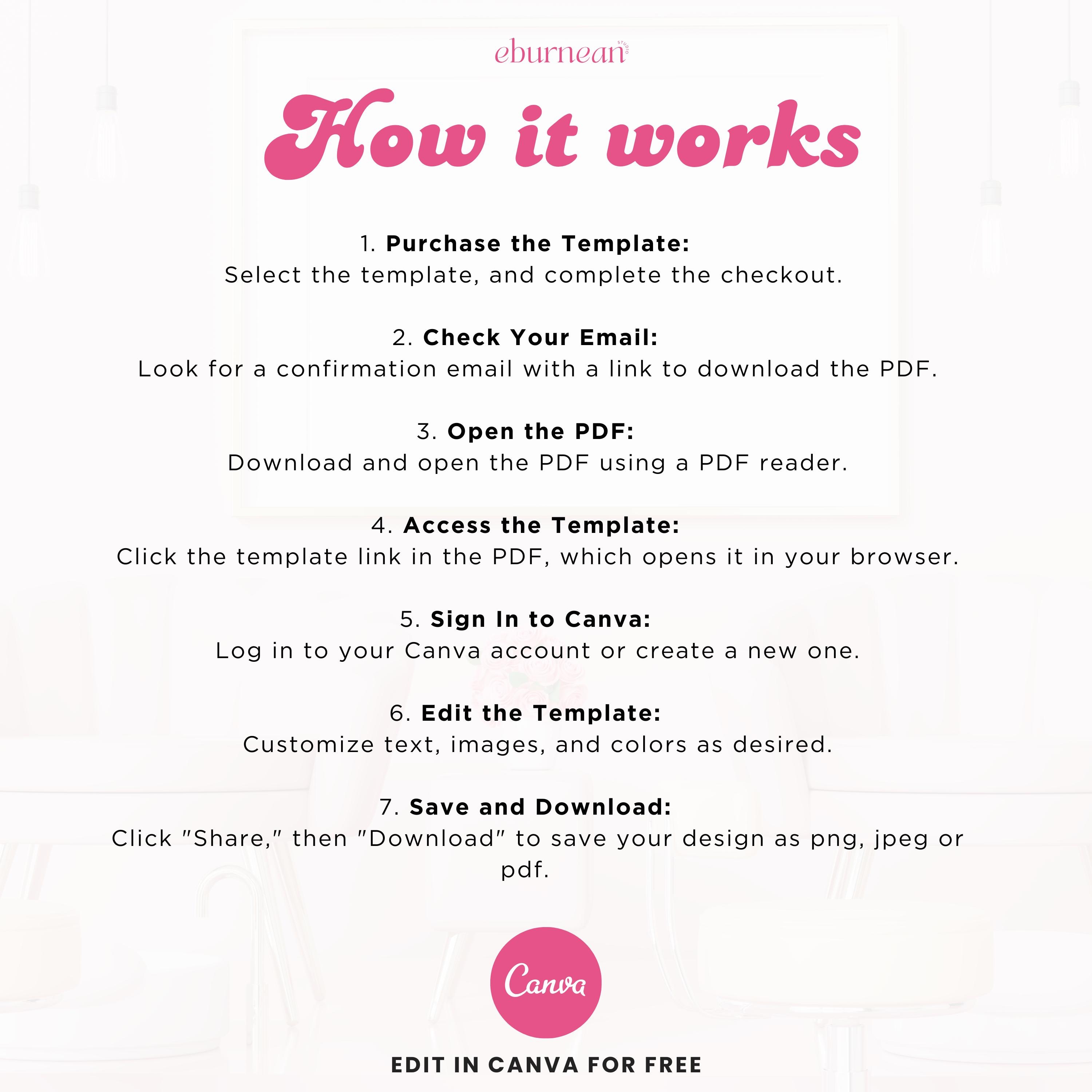Pink Logo Template Canva, Retro Coquette Ribbon Logo, DIY Editable ...