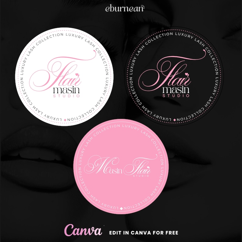 Beauty Logo Template, Feminine Canva Branding (digital Download) - Etsy