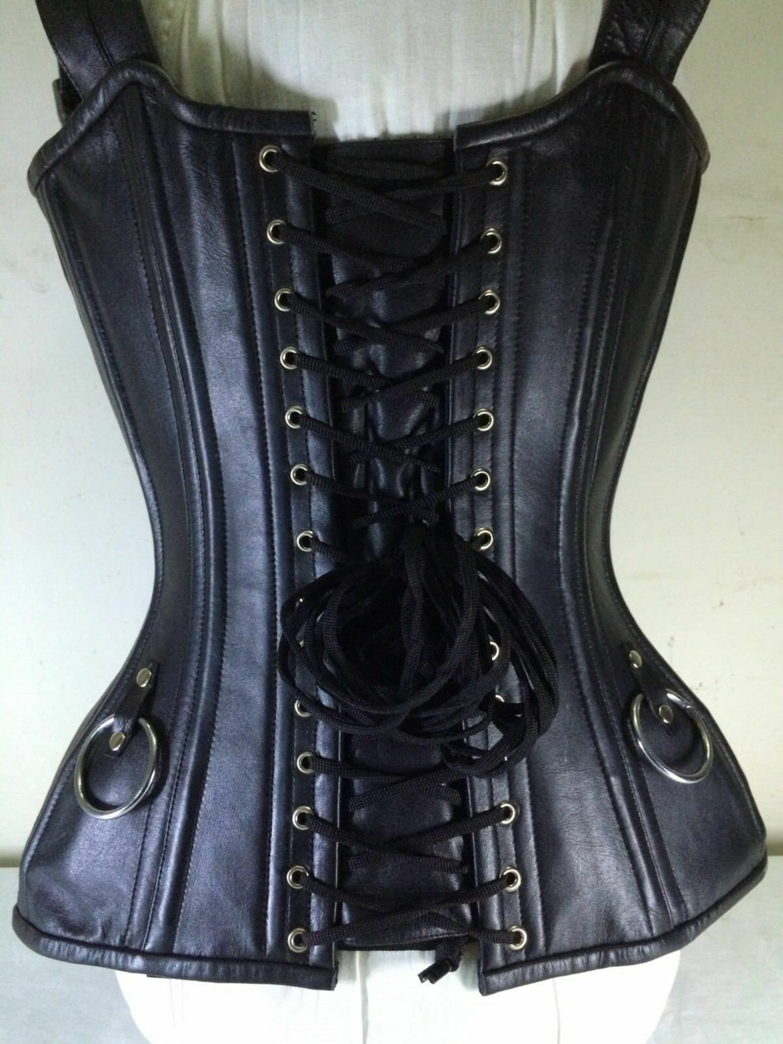 Shaper Bustier Corset in High Quality Cow Hide Leather Full | Etsy