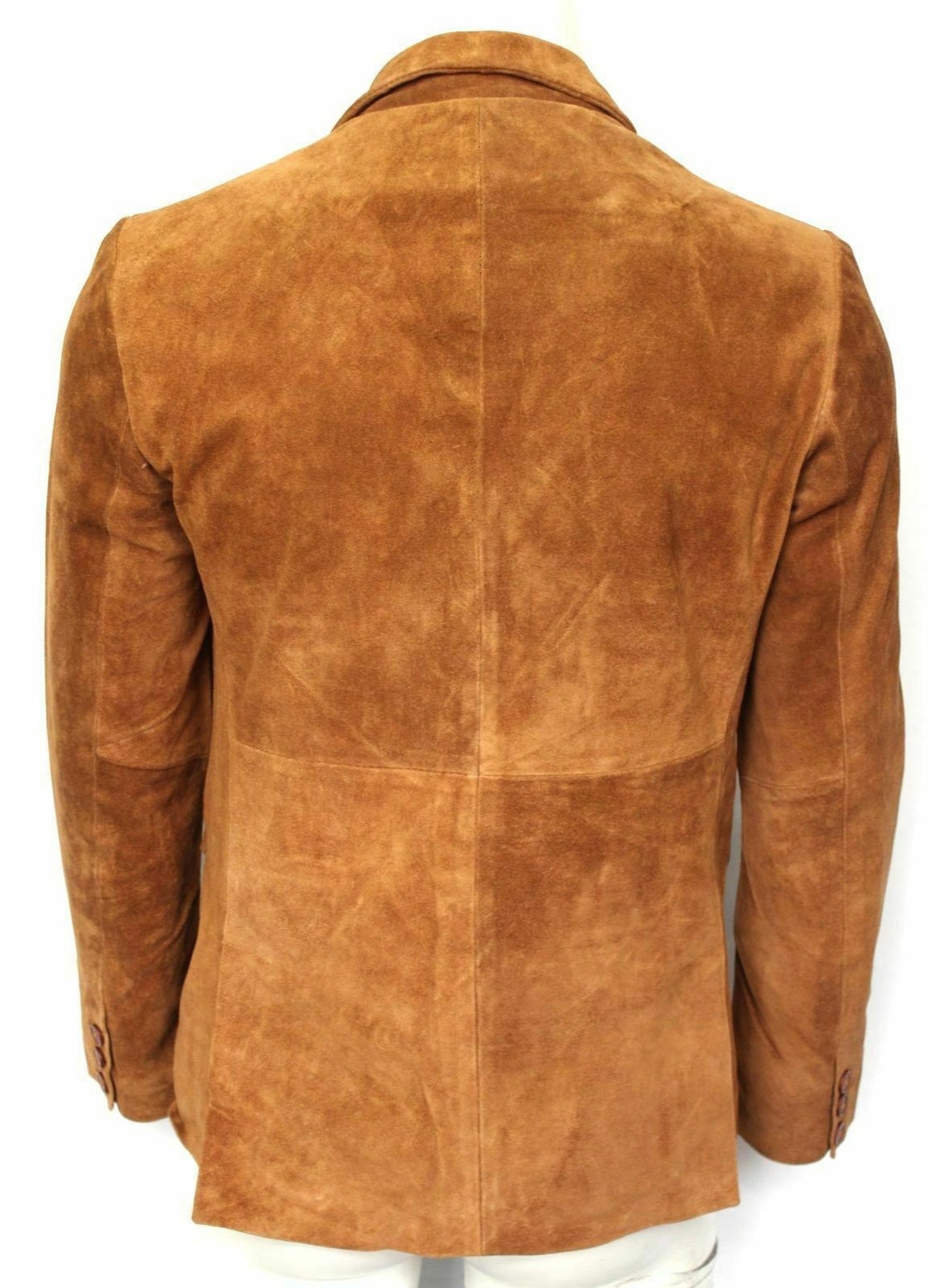 Men's Original Suede Leather Blazer Genuine Soft Leather | Etsy