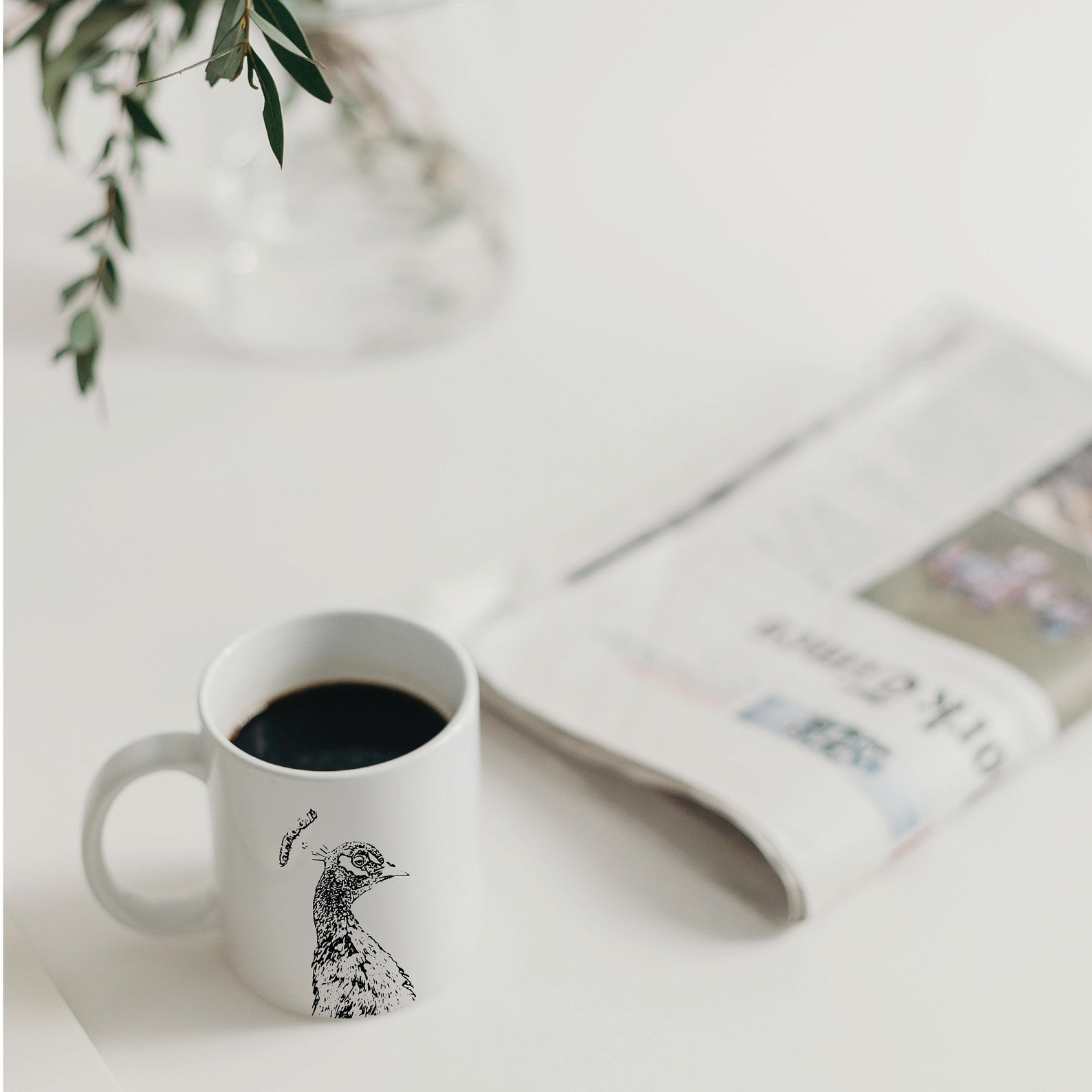 Peacock | Digital Vector & Print - Etsy