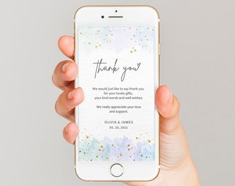 Electronic Thank You - Etsy