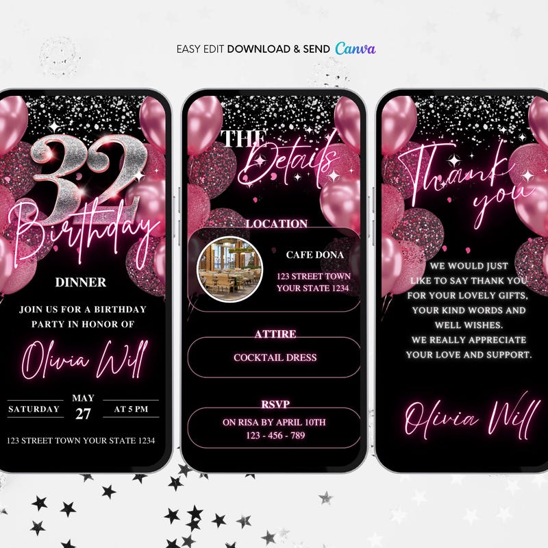 32nd Birthday - Etsy