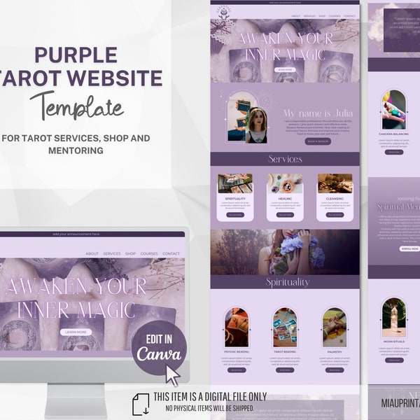 Enchanting Shopify Theme Template | Magic Shopify Website Design ...