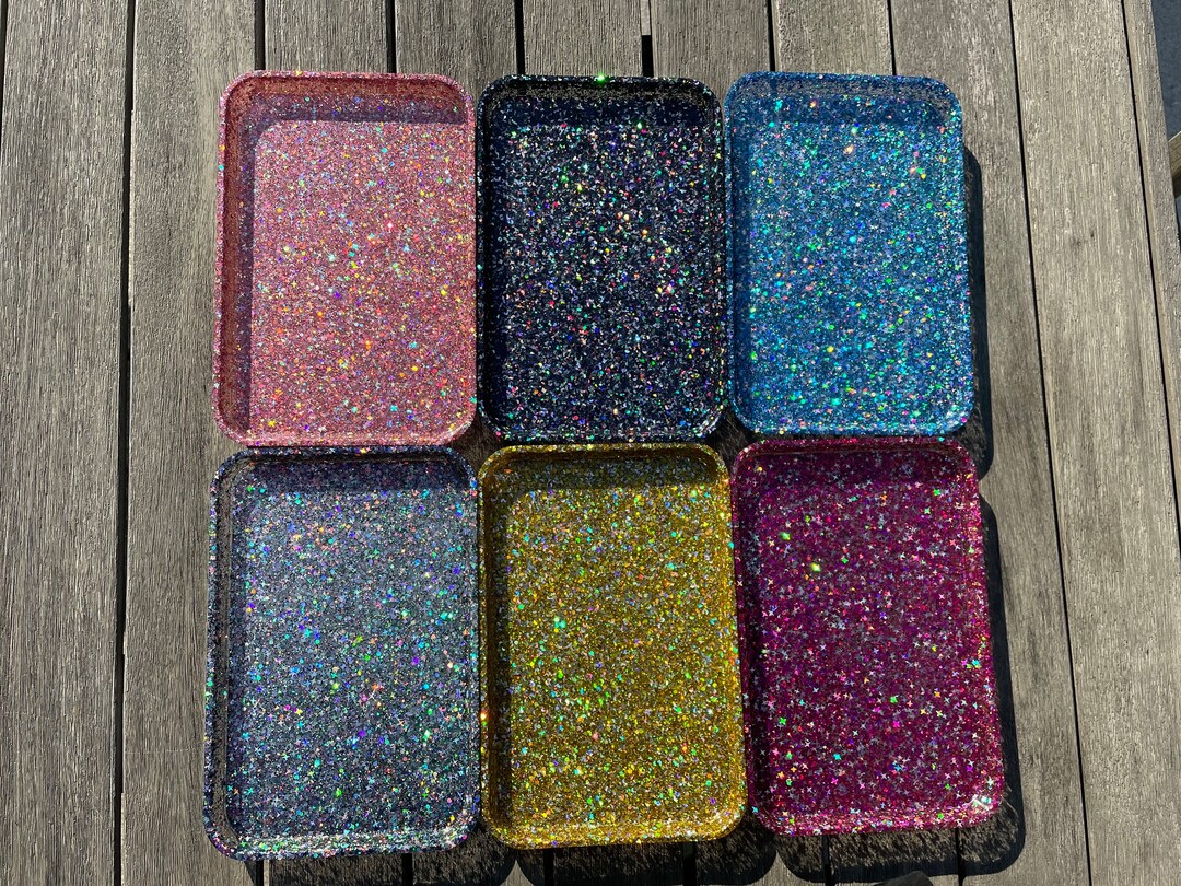 Large Glitter Trays - Etsy