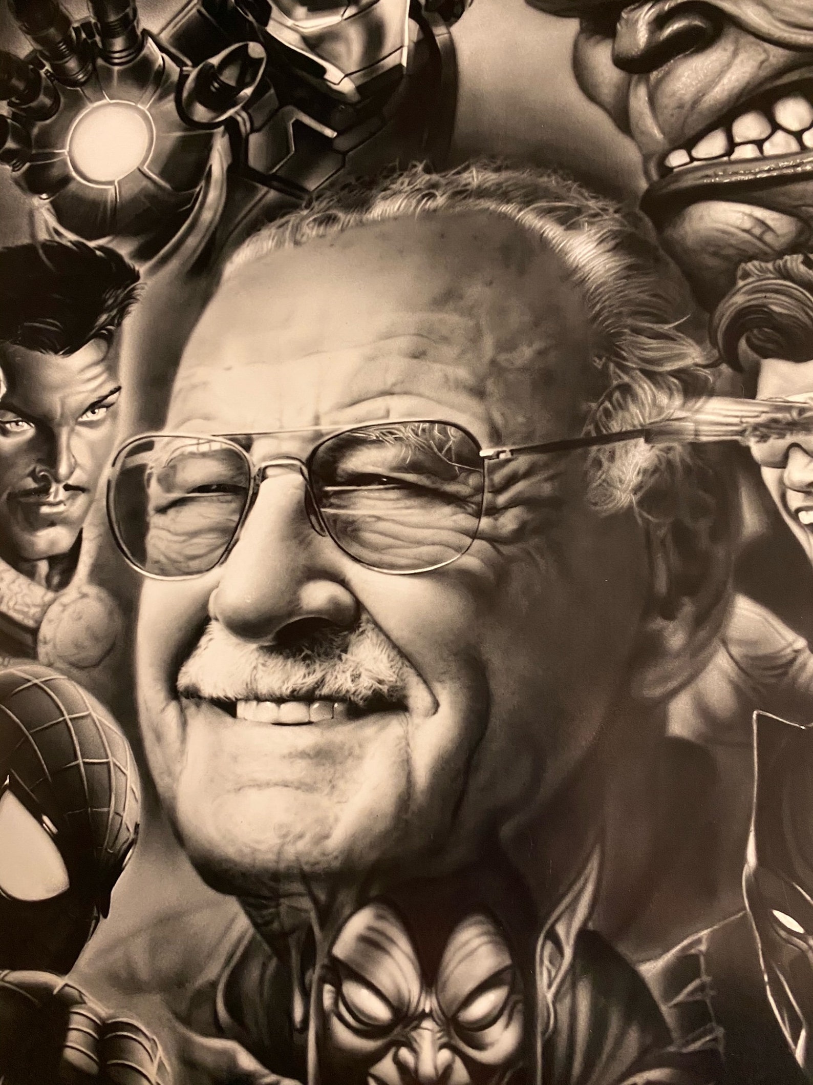 CLEARANCE 20x15 Art Print Stan Lee Tribute With | Etsy