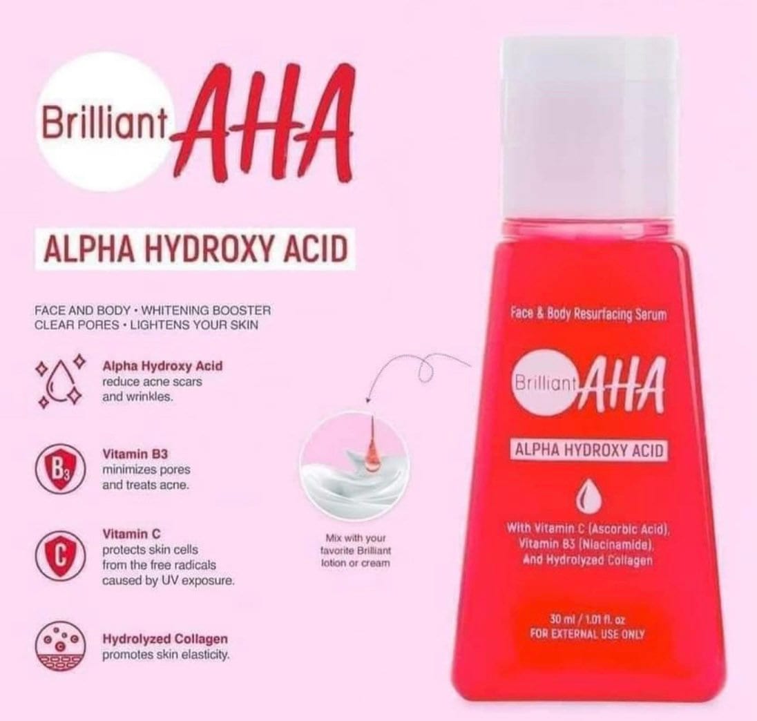 Brilliant AHA Serum | Etsy
