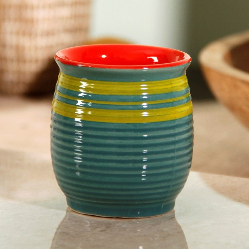 Glazed Kulhad Tea Cups | Etsy