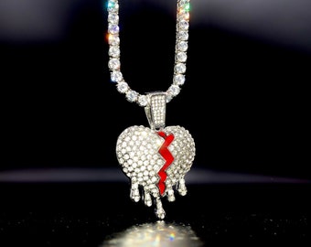 Dripping Gold Heart | Etsy