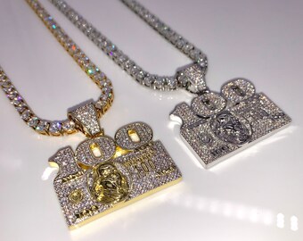 100 Dollar Bill Chain - Etsy