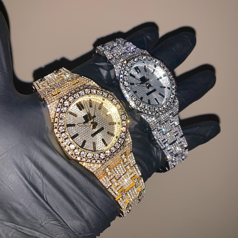 Fake Iced Out Chain - Etsy