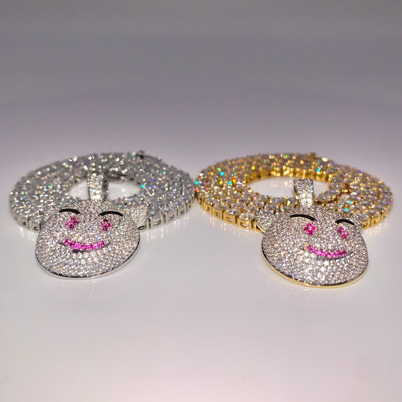 Emoji Necklace - Etsy