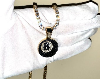 8 Ball Pendant - Etsy