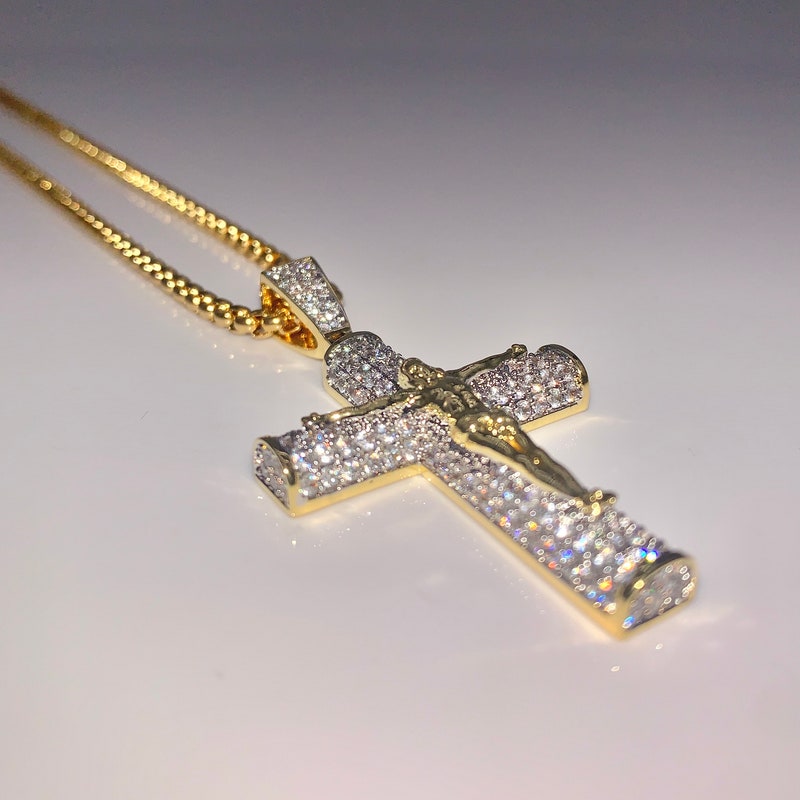 Hip Hop Cross Pendant - Etsy